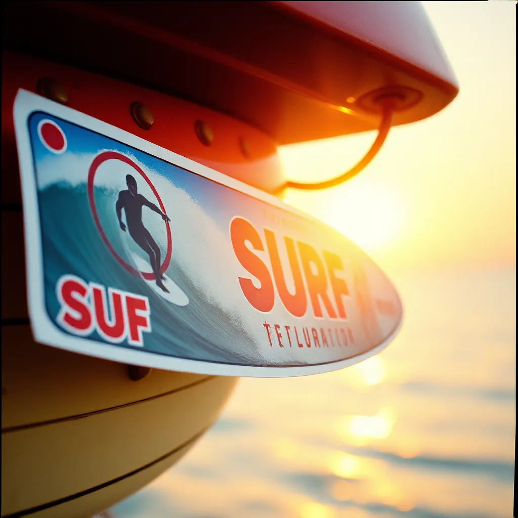 Exploring the Culture and Impact of Surf Bumper Stickers