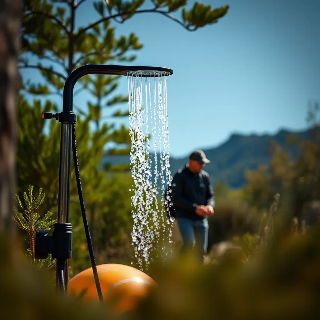 Exploring the RinseKit Portable Outdoor Shower System